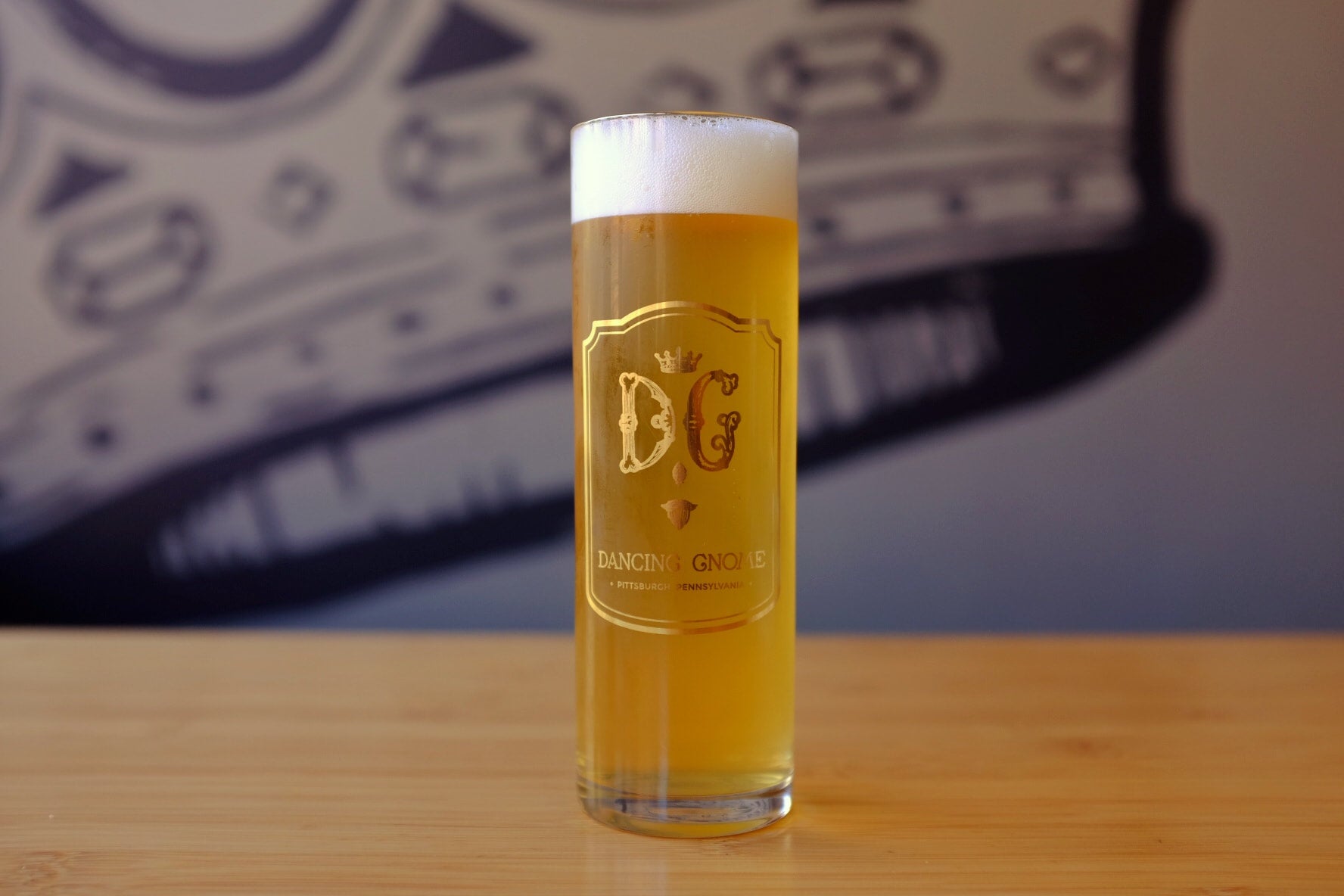 Kolsch Stange Glass | Dancing Gnome